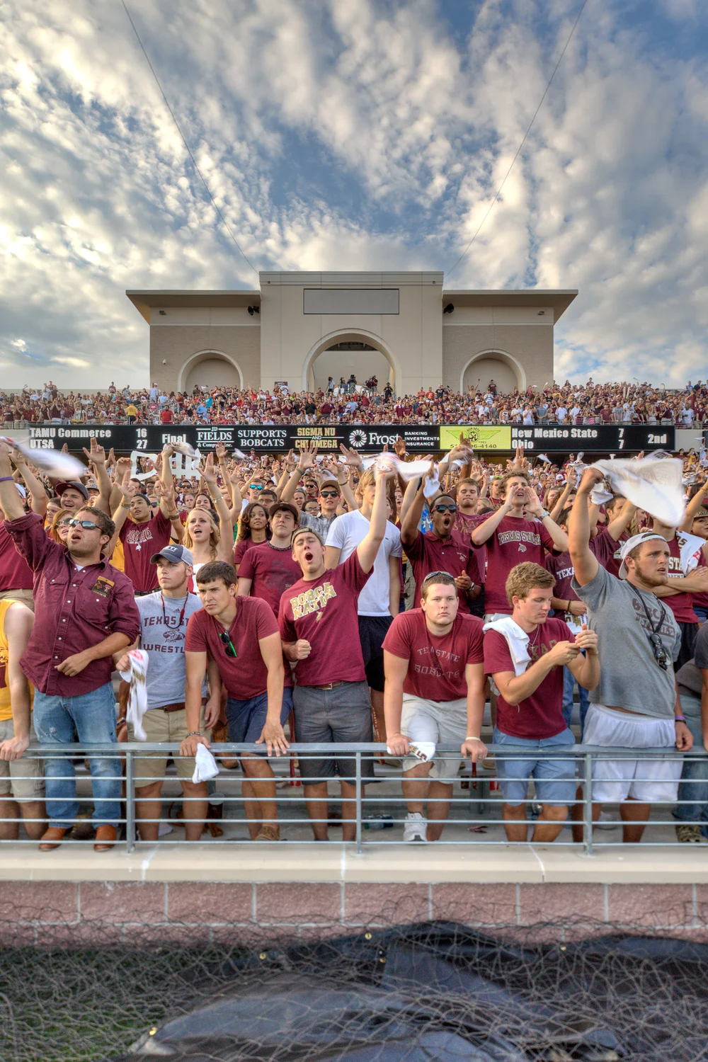 texas state university bobcat stadium — BallParchitecture