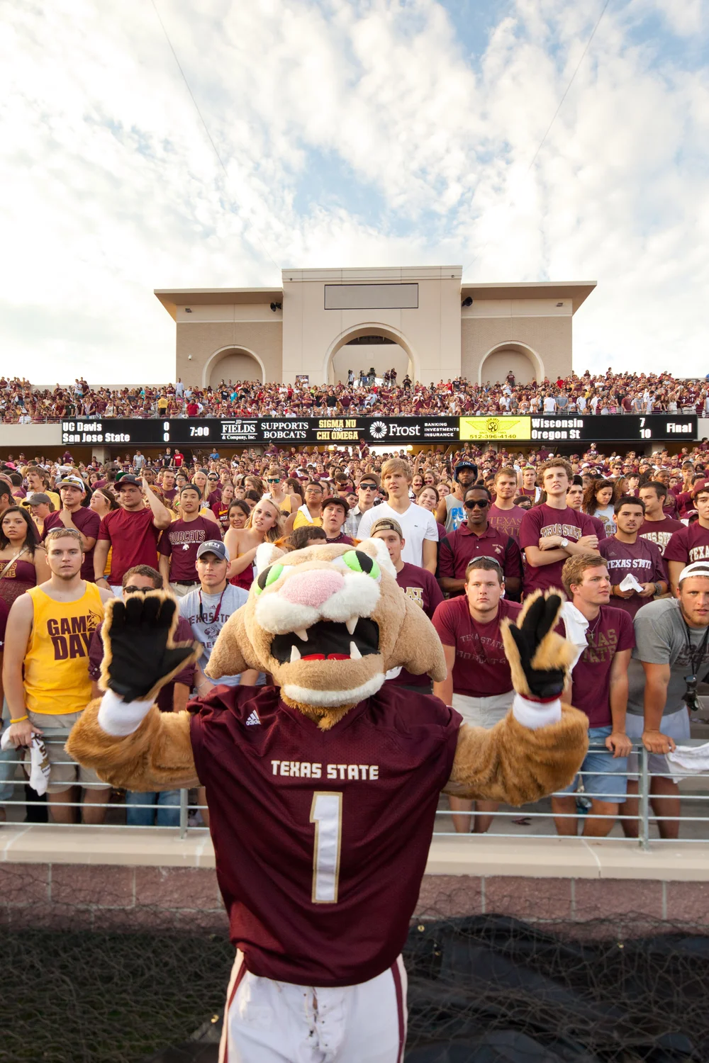 texas state university bobcat stadium — BallParchitecture