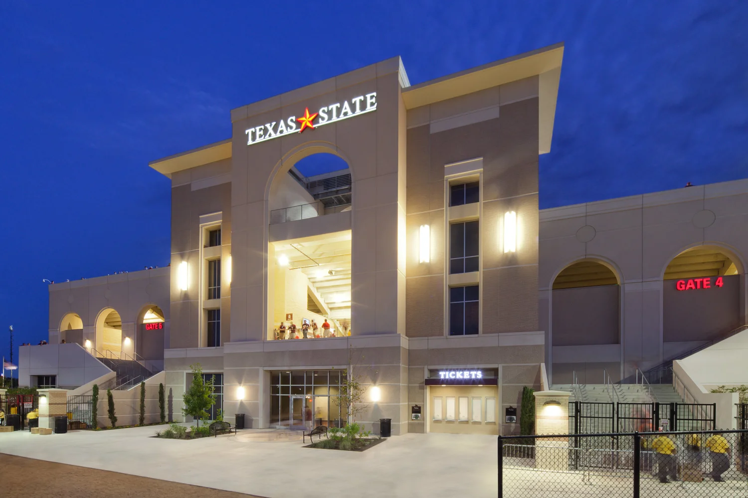 texas state university bobcat stadium — BallParchitecture