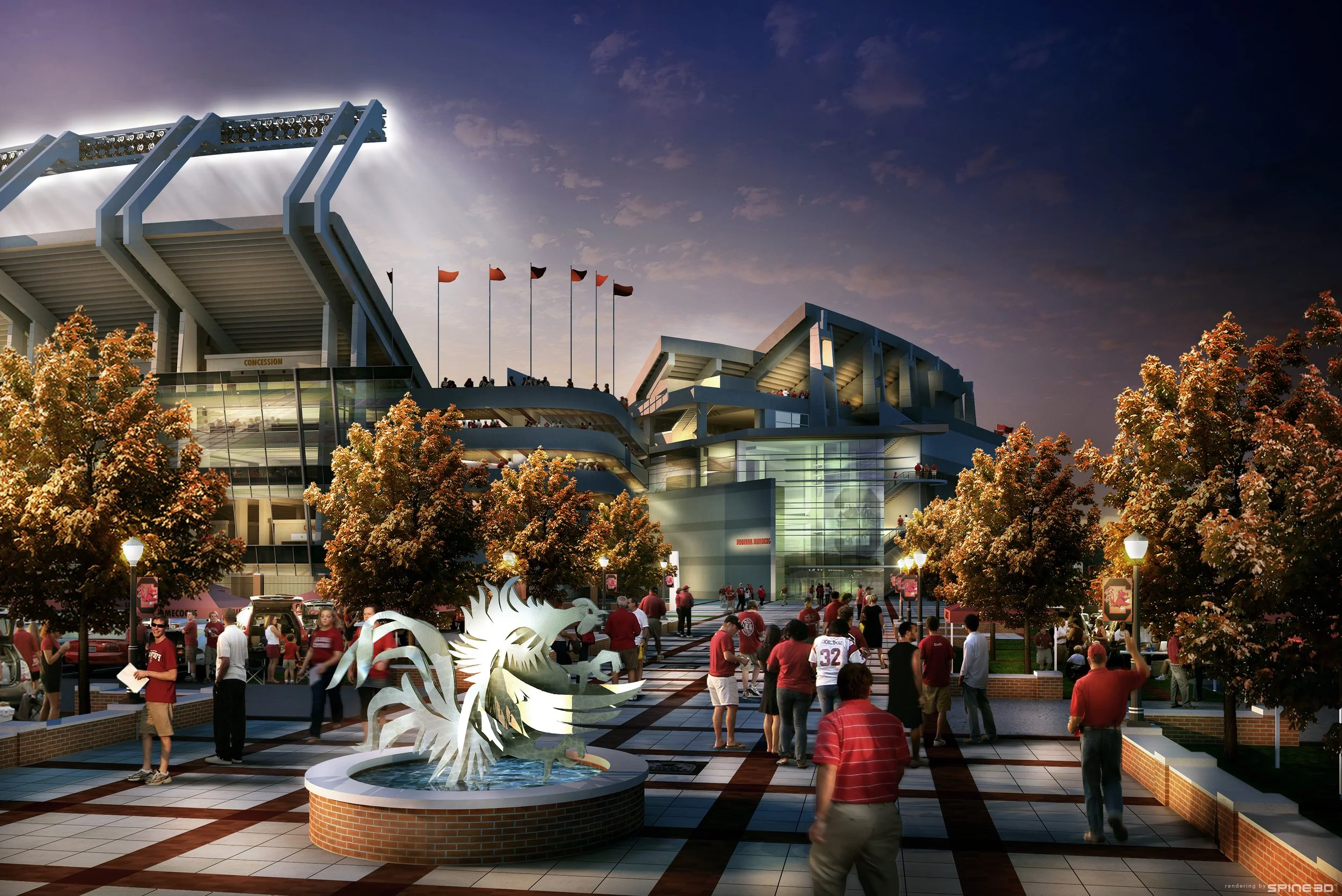 south carolina williams-brice stadium — BallParchitecture