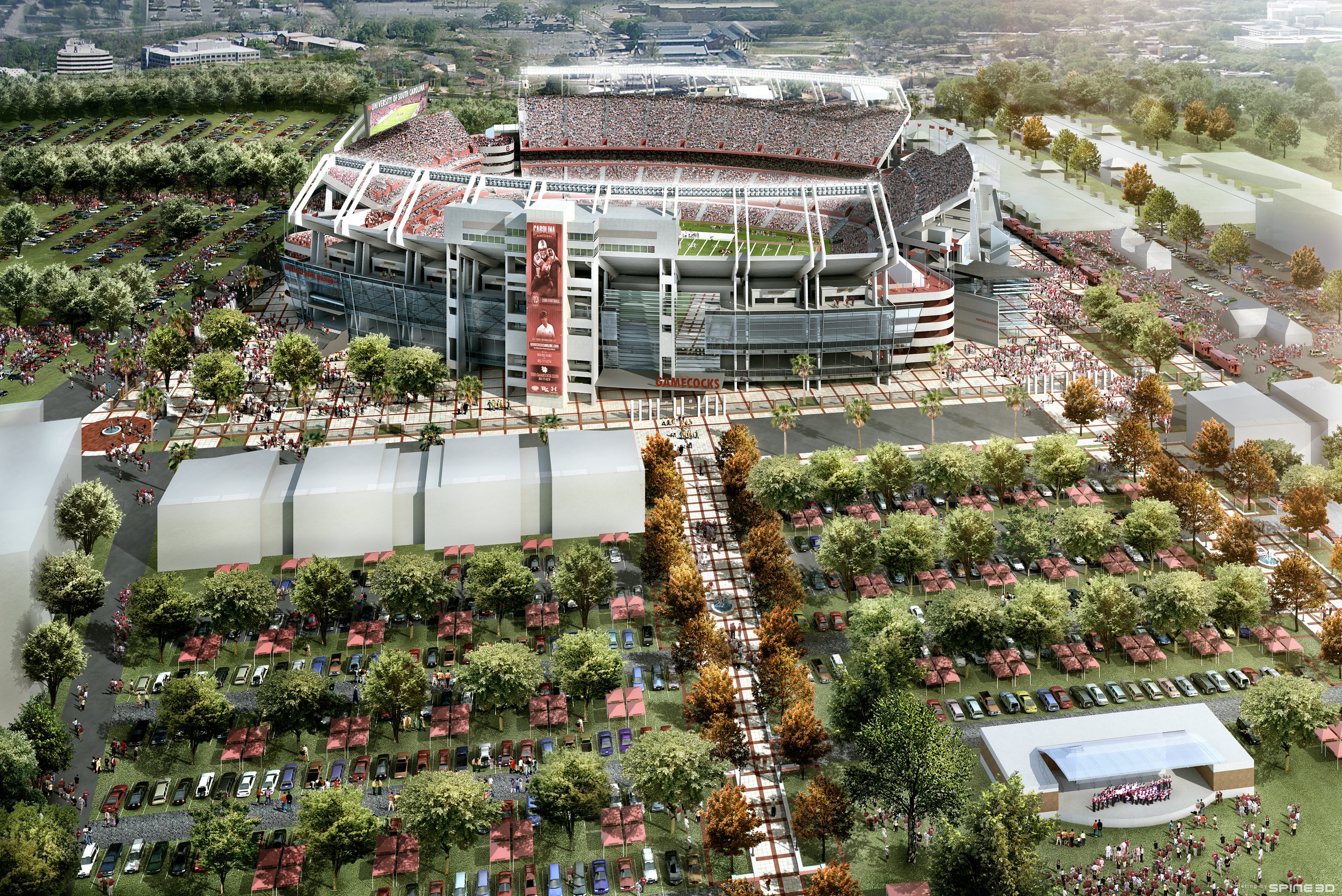 south carolina williams-brice stadium — BallParchitecture