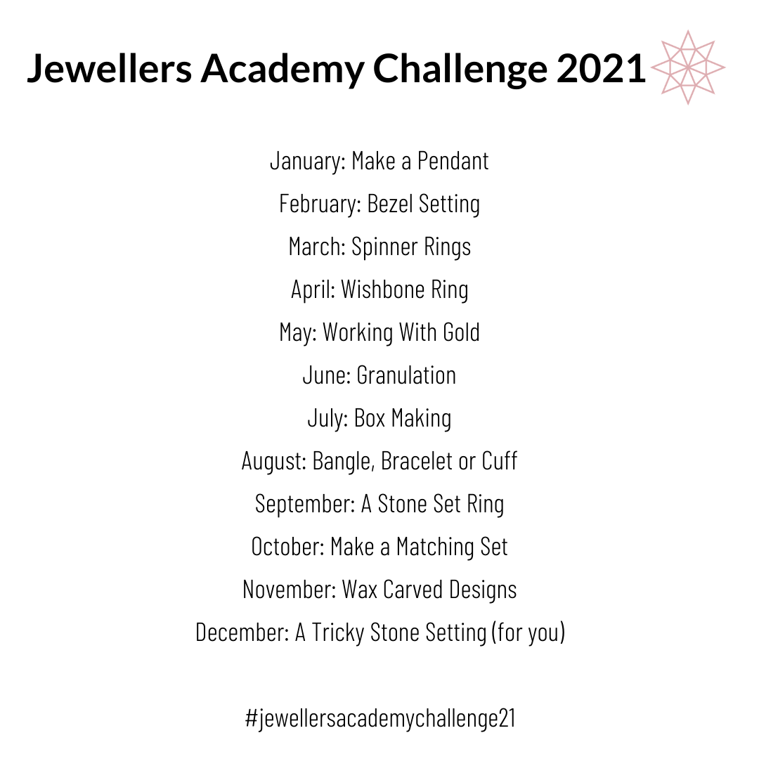 Join the Jewellers Academy jewellery making challenge for MAY ...