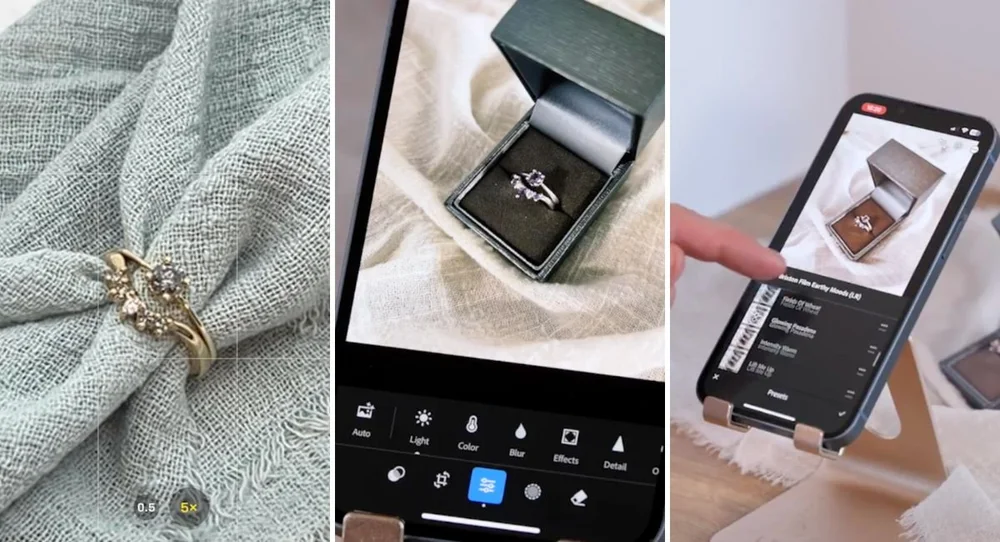 Photographing Your Jewellery Using Your Smartphone — Jewellers Academy