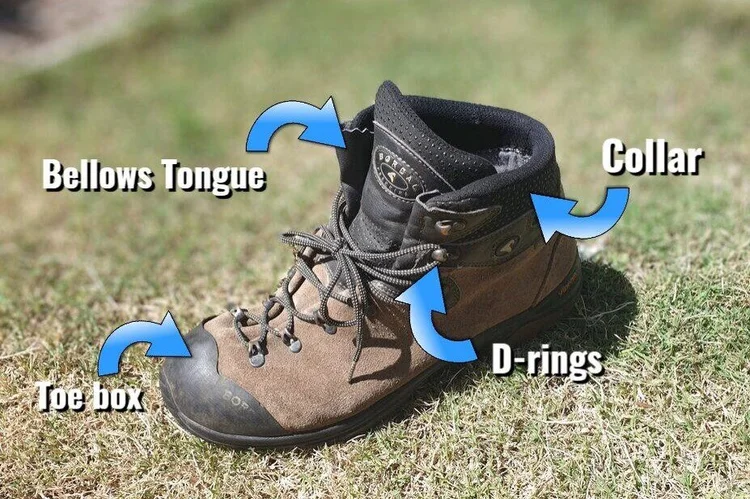 Parts Of A Hiking Boot — Ultimate Gear Lists