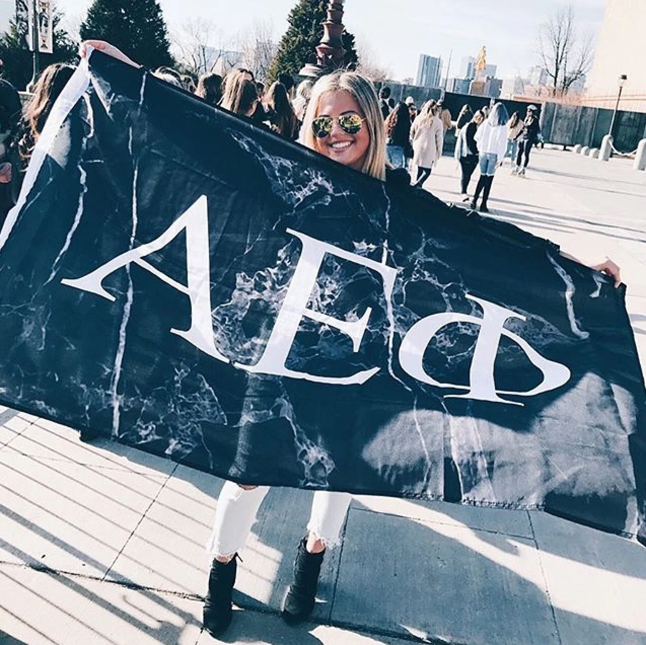 Alpha Epsilon Phi Hand Sign