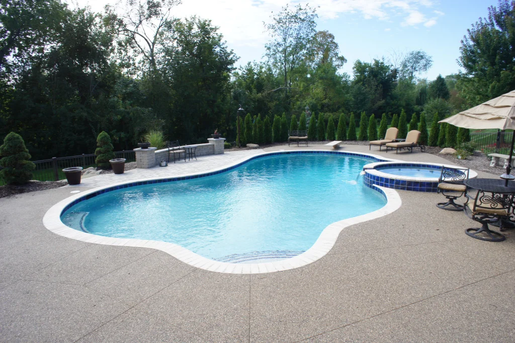 Gunite Pools — Jamaican Pool & Spa