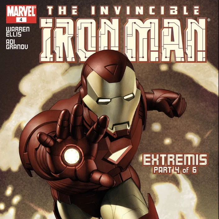 Iron Man Extremis Comic Cover