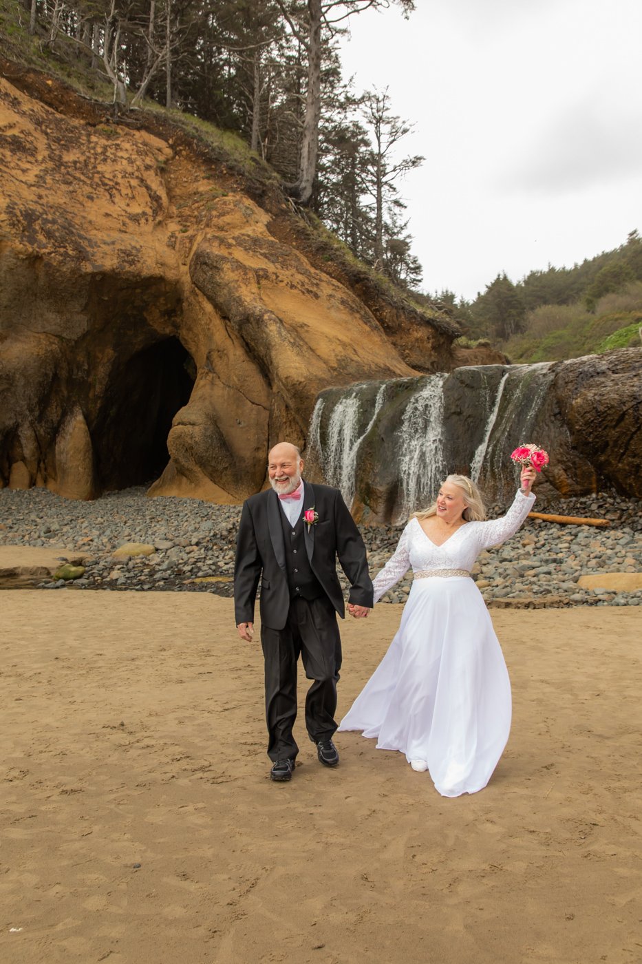Oregon Coast Elopement | Hug Point — Dan Rice Photography