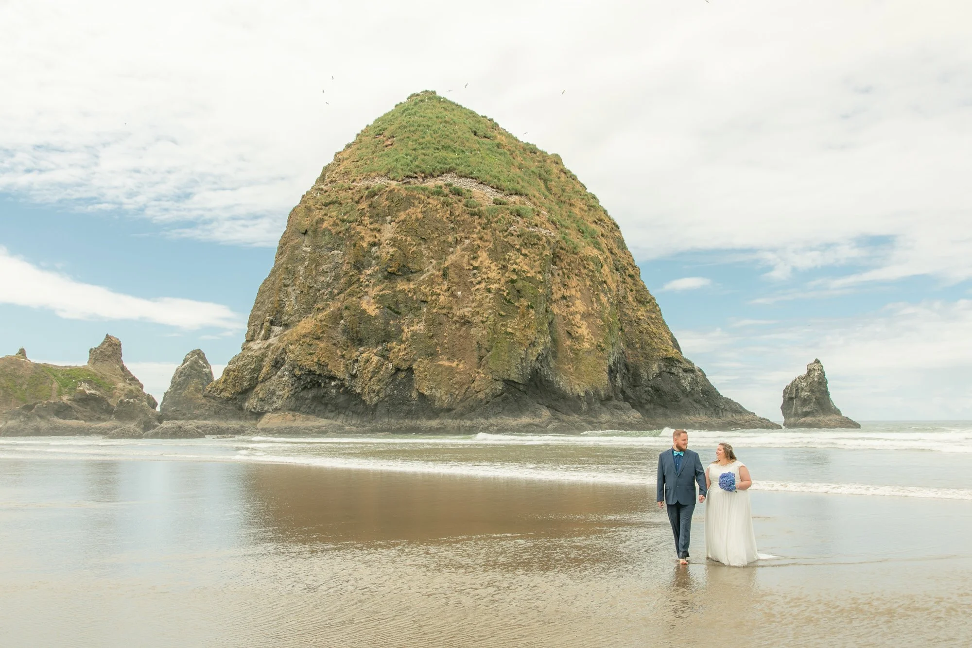 Proposal Rock | Neskowin | Elopement — Dan Rice Photography