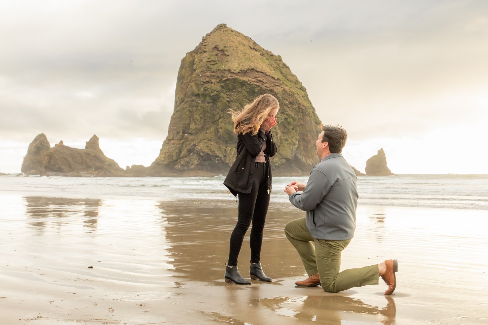 Oregon Coast Elopement | Hug Point — Dan Rice Photography