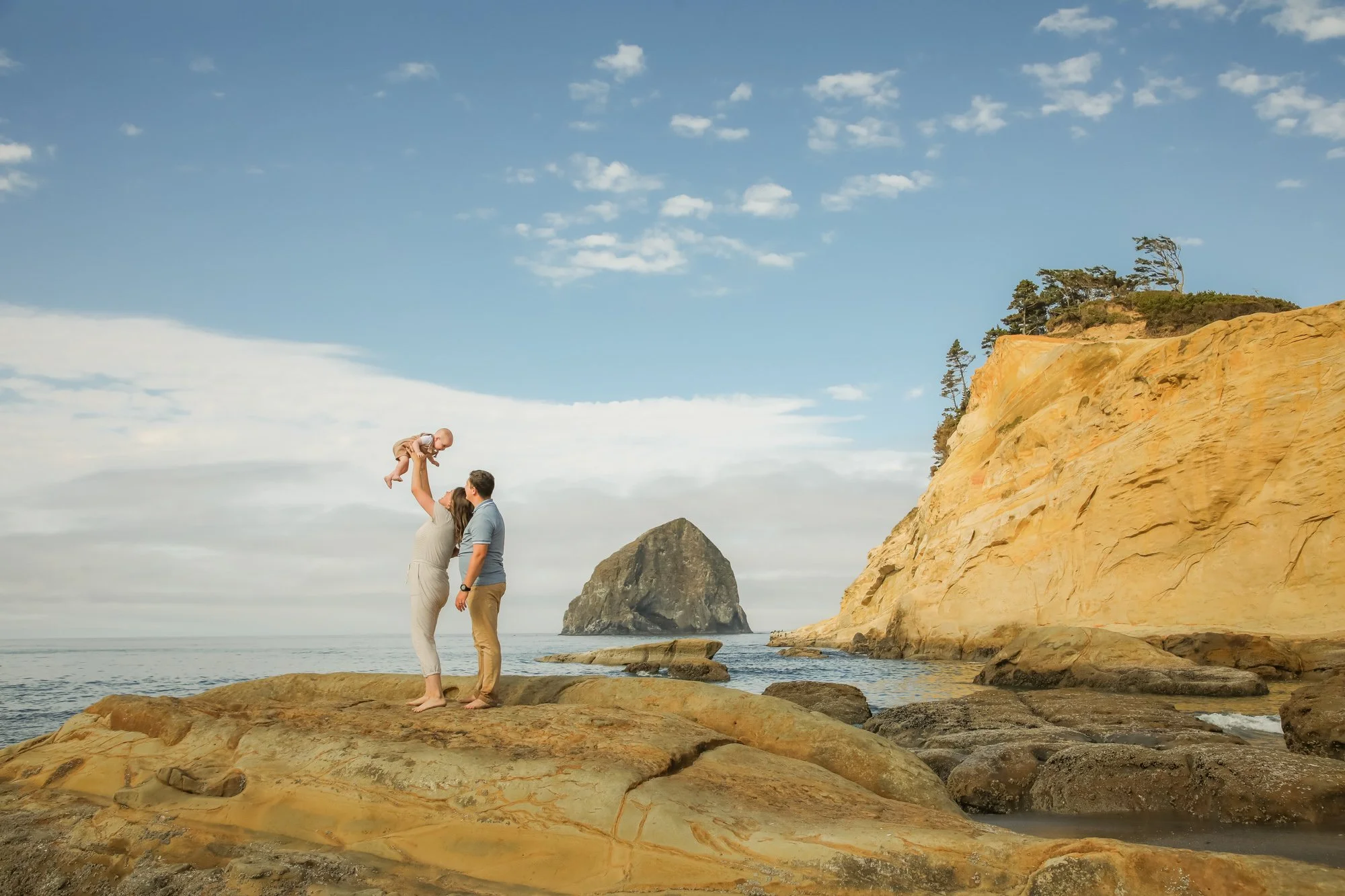 Rockaway Beach Family Photos | Twin Rocks | Oregon Coast — Dan Rice ...