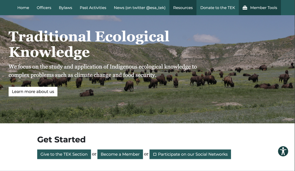 TEK Warriors use ethical space to indigenize ecology — The Native Seed Pod