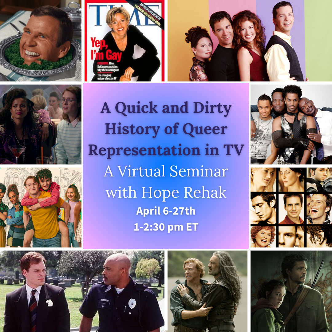 Hope Rehak Queer History Seminar — Not Sorry