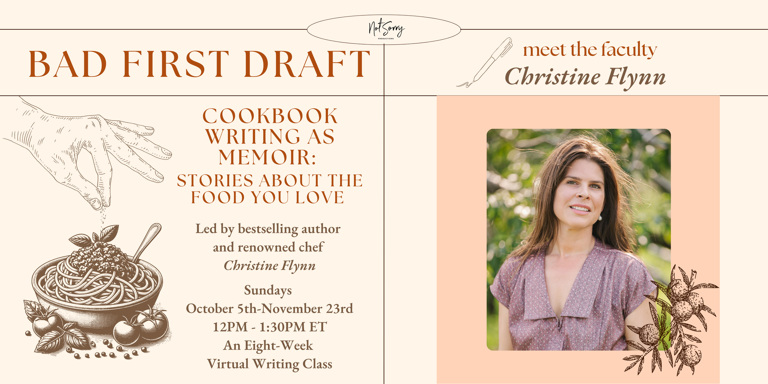 Bad First Draft: Cookbook Writing as Memoir — Not Sorry