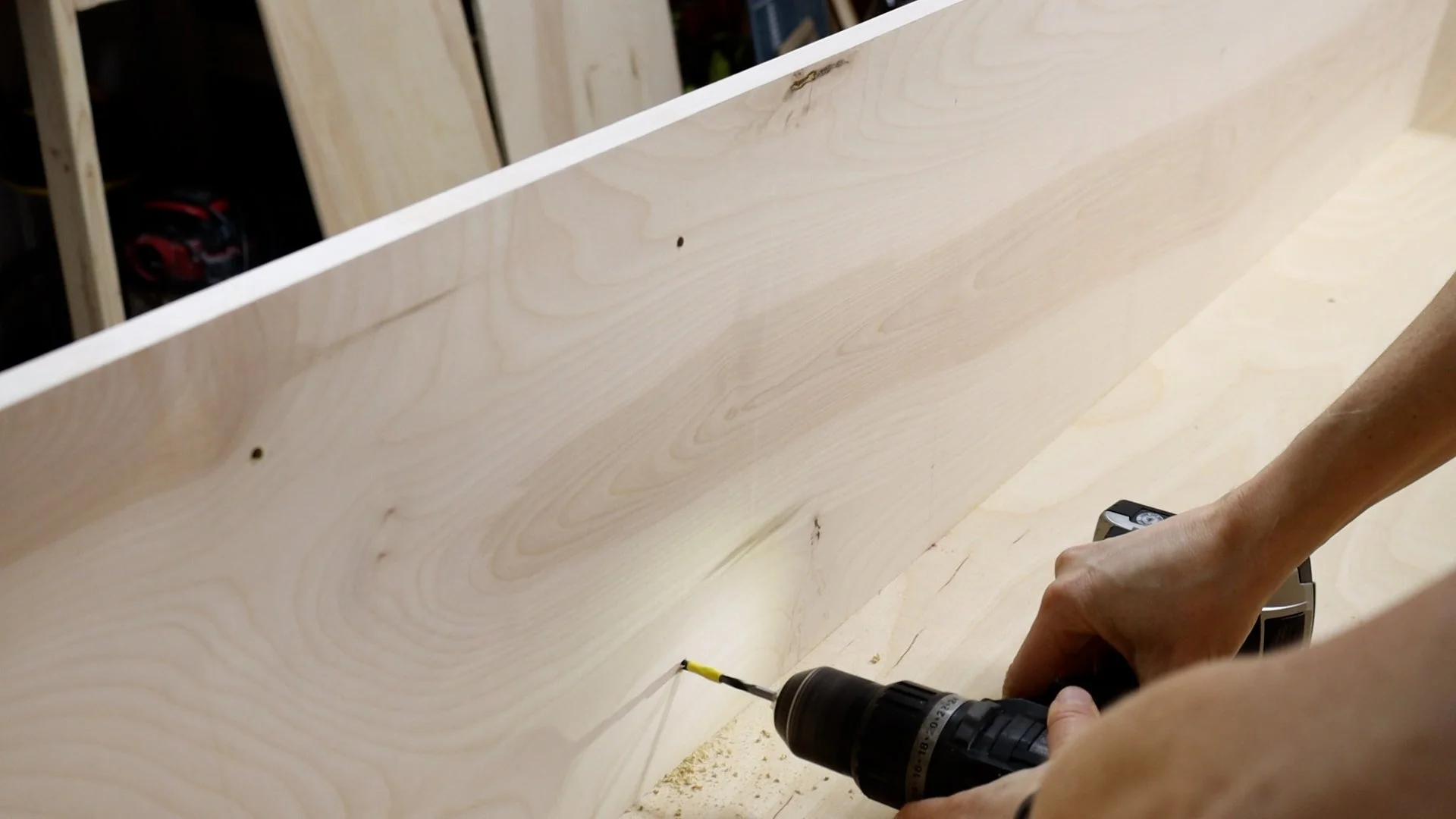 DIY Tall Floating Cabinet – Building A Modern DIY Cabinet Storage ...