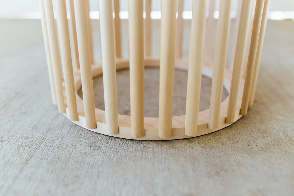 Slatted Side Table Plan — MAKER GRAY