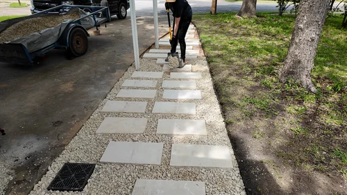 DIY Limestone Paver Walkway | Step-by-Step Guide for a Long-Lasting ...
