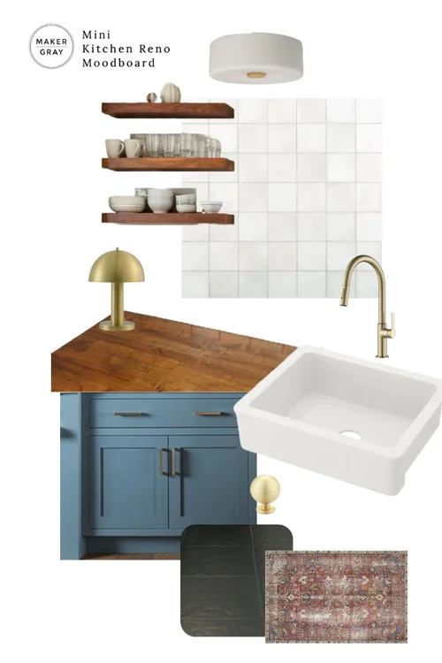 DIY Small Kitchen Renovation | Budget-Friendly Makeover with Modern ...