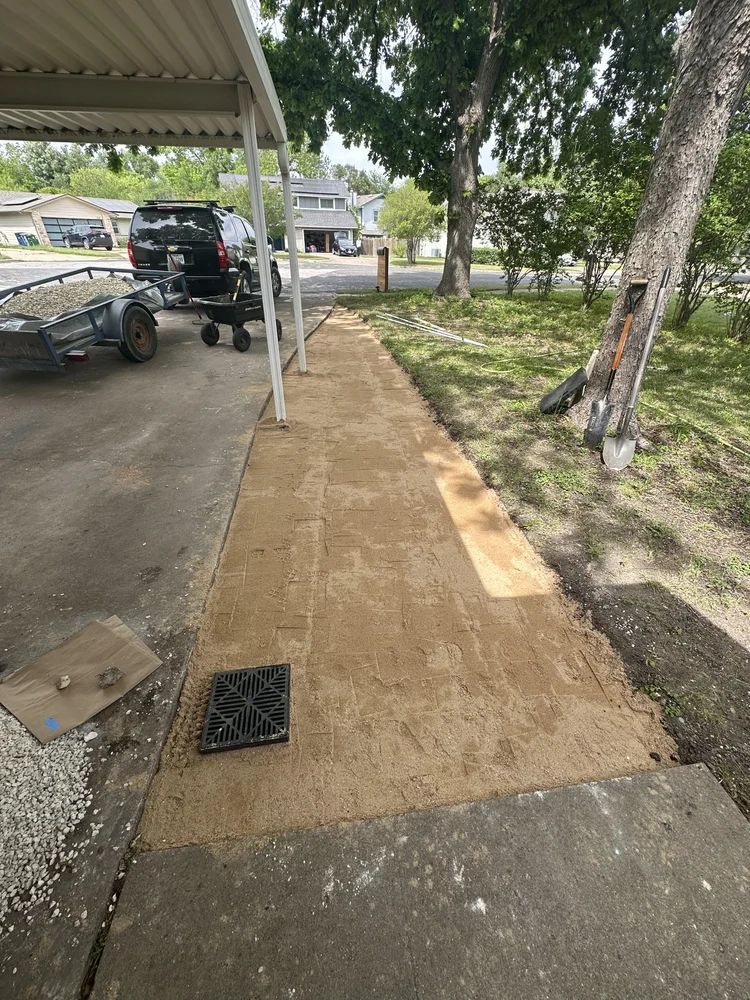 DIY Limestone Paver Walkway | Step-by-Step Guide for a Long-Lasting ...