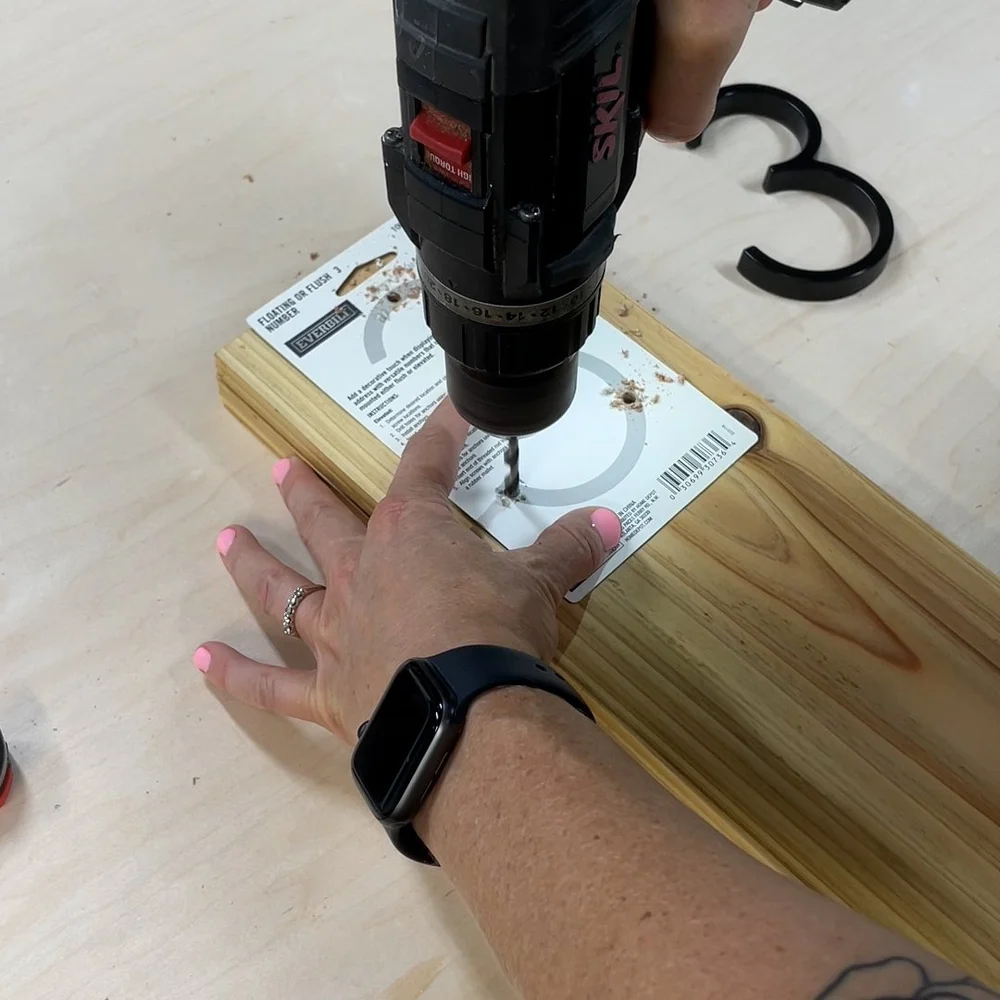 Easy Modern House Number Sign — MAKER GRAY