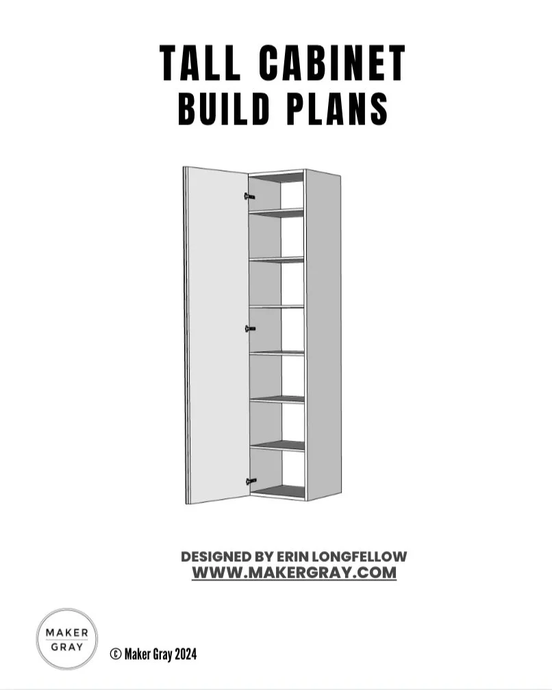 DIY Tall Floating Cabinet – Building A Modern DIY Cabinet Storage ...