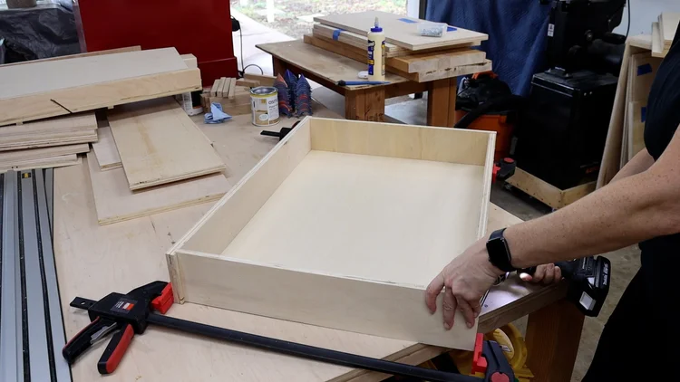 Workshop Organization! Miter Saw Station, French Cleat Tool Wall and ...