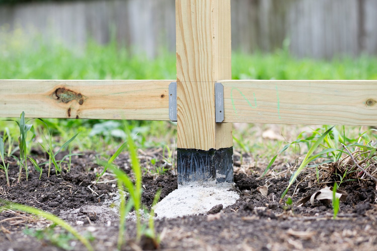 How To Protect Your Fence Posts From Rot And Decay! — MAKER GRAY