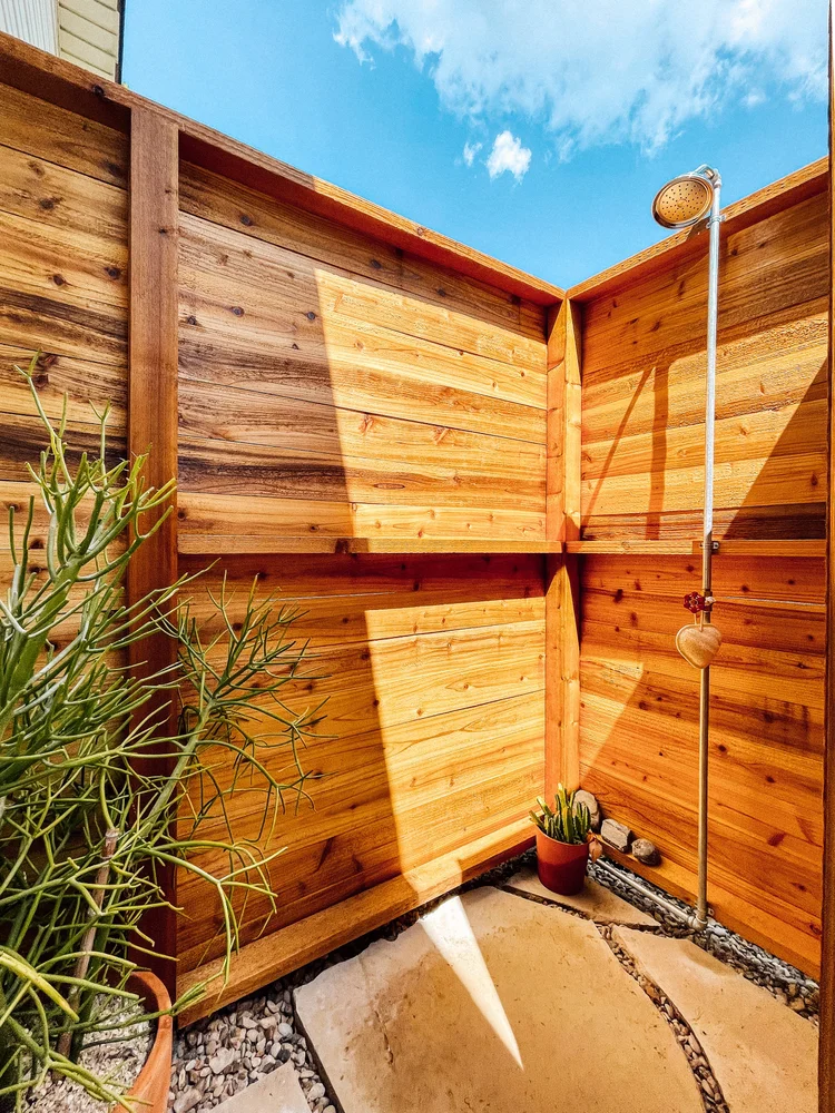 DIY Outdoor Shower: Step-by-Step Build Plans & Tutorial — MAKER GRAY