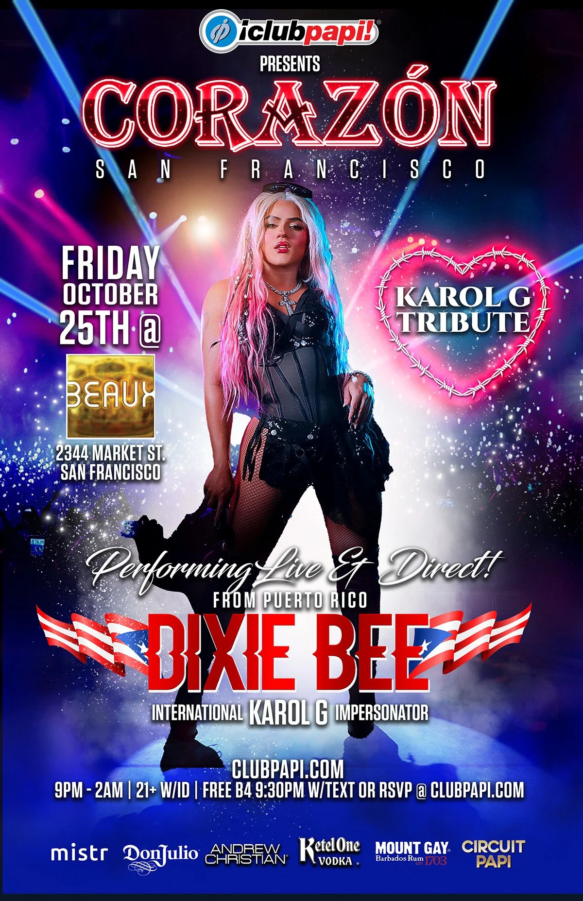 Upcoming & Weekly Events — Beaux SF