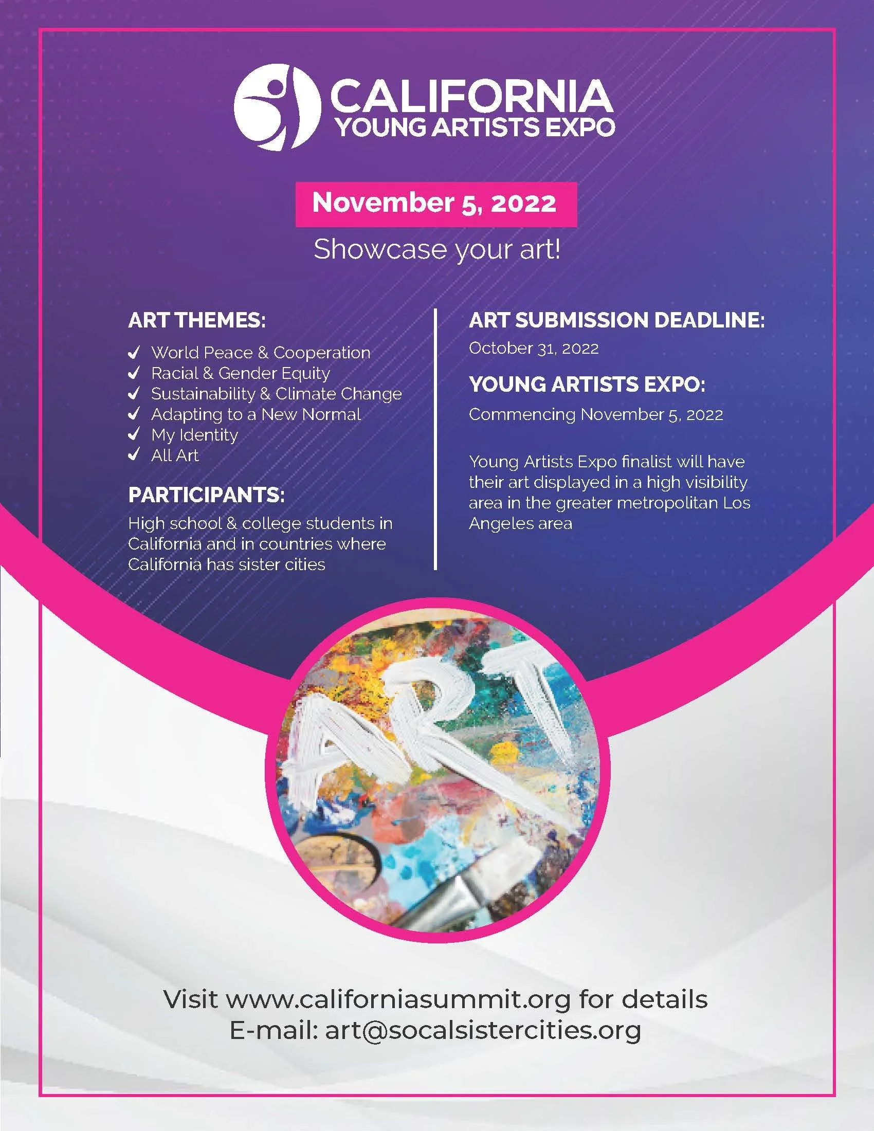 2022 California Youth Leadership Summit and California Young Artists ...