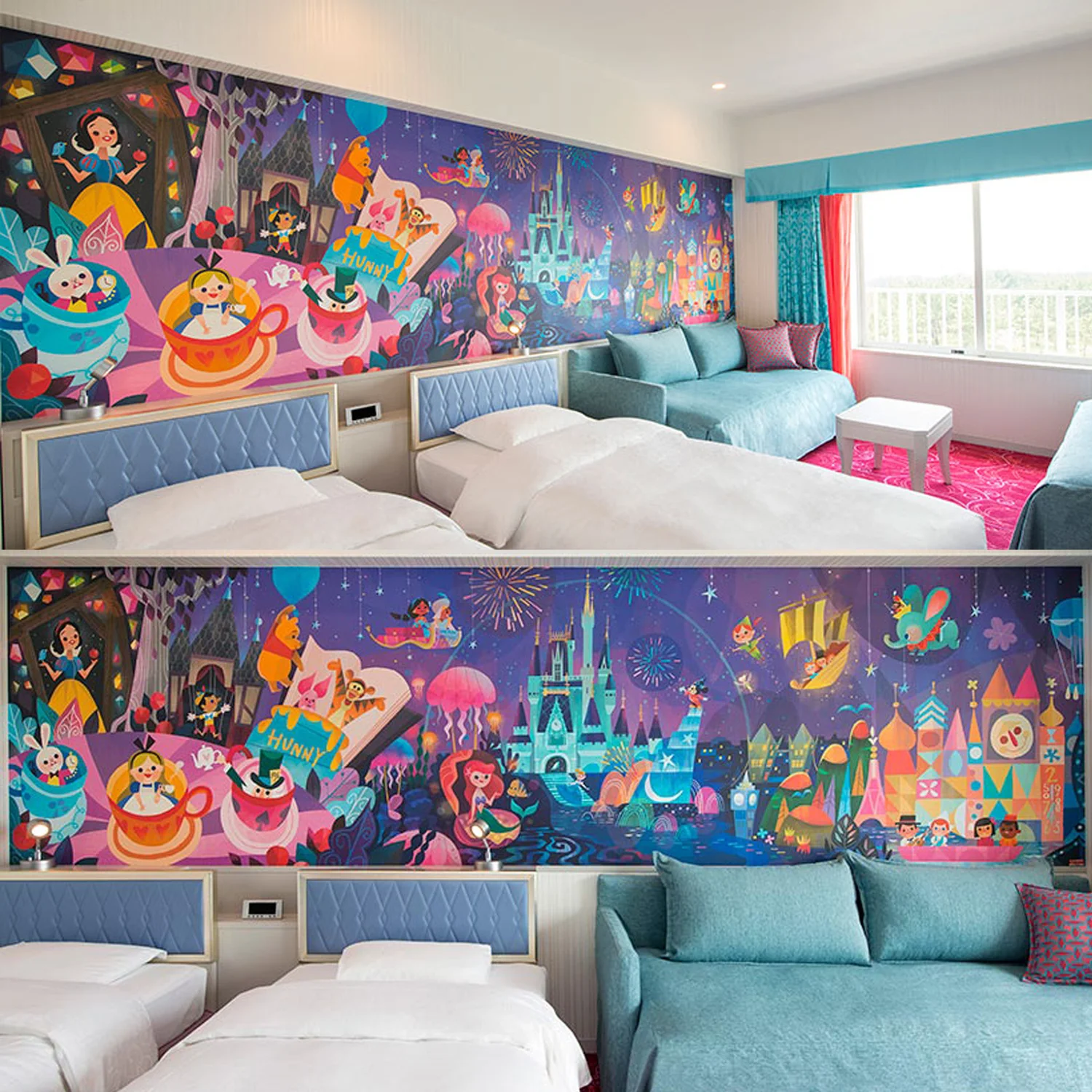 Disney Parks and Resorts Murals/ illustrations — Joey Chou