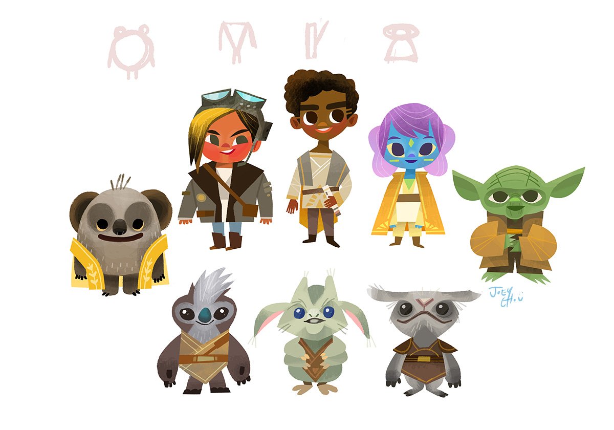 Star Wars: Young Jedi Adventures — Joey Chou Art