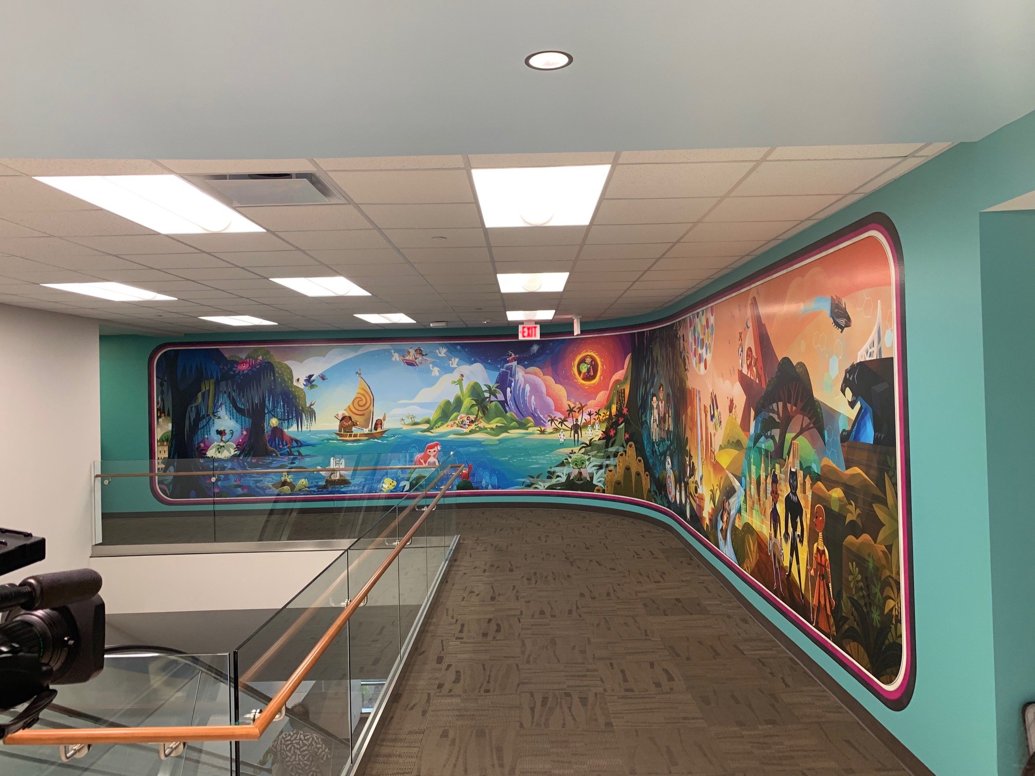 Walt Disney Resorts Murals and design — Joey Chou