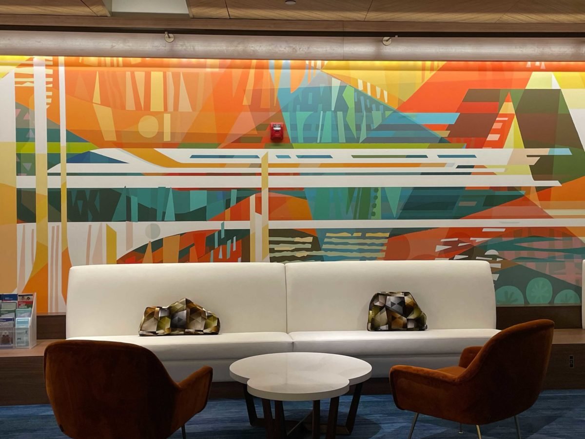 Walt Disney Resorts Murals and design — Joey Chou