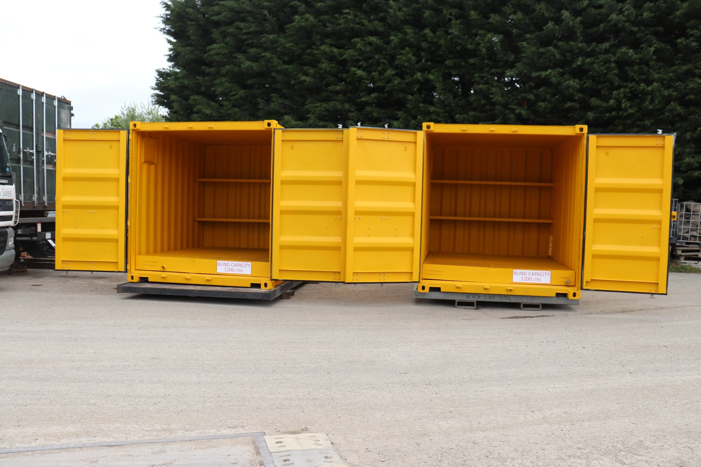 *COSHH-67* 10x8 Racked COSHH Store Container — I T Williams Company Limited