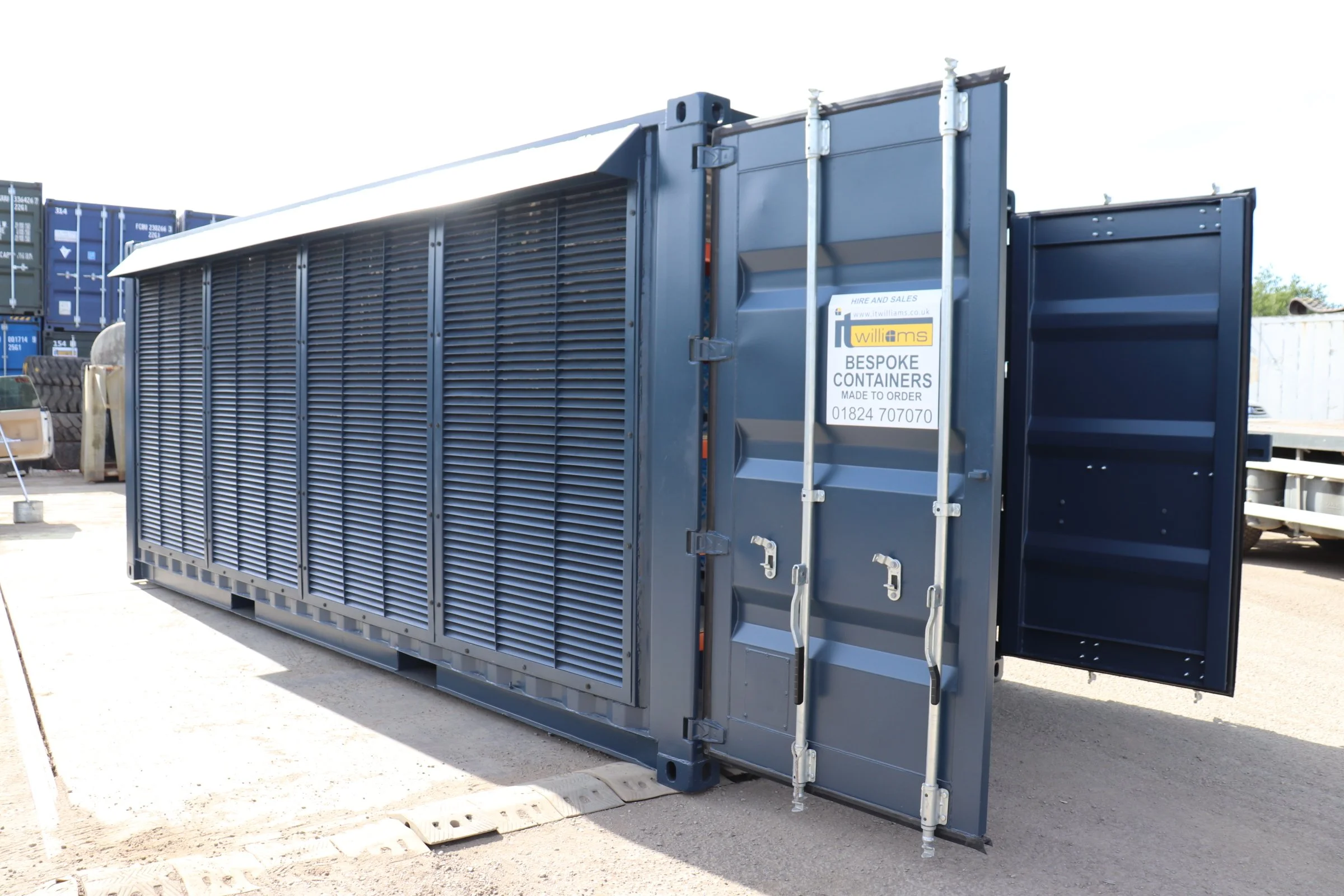 20'X8' BESPOKE CRYPTO CONTAINER CONVERSION FOR MINING BITCOIN AND ...