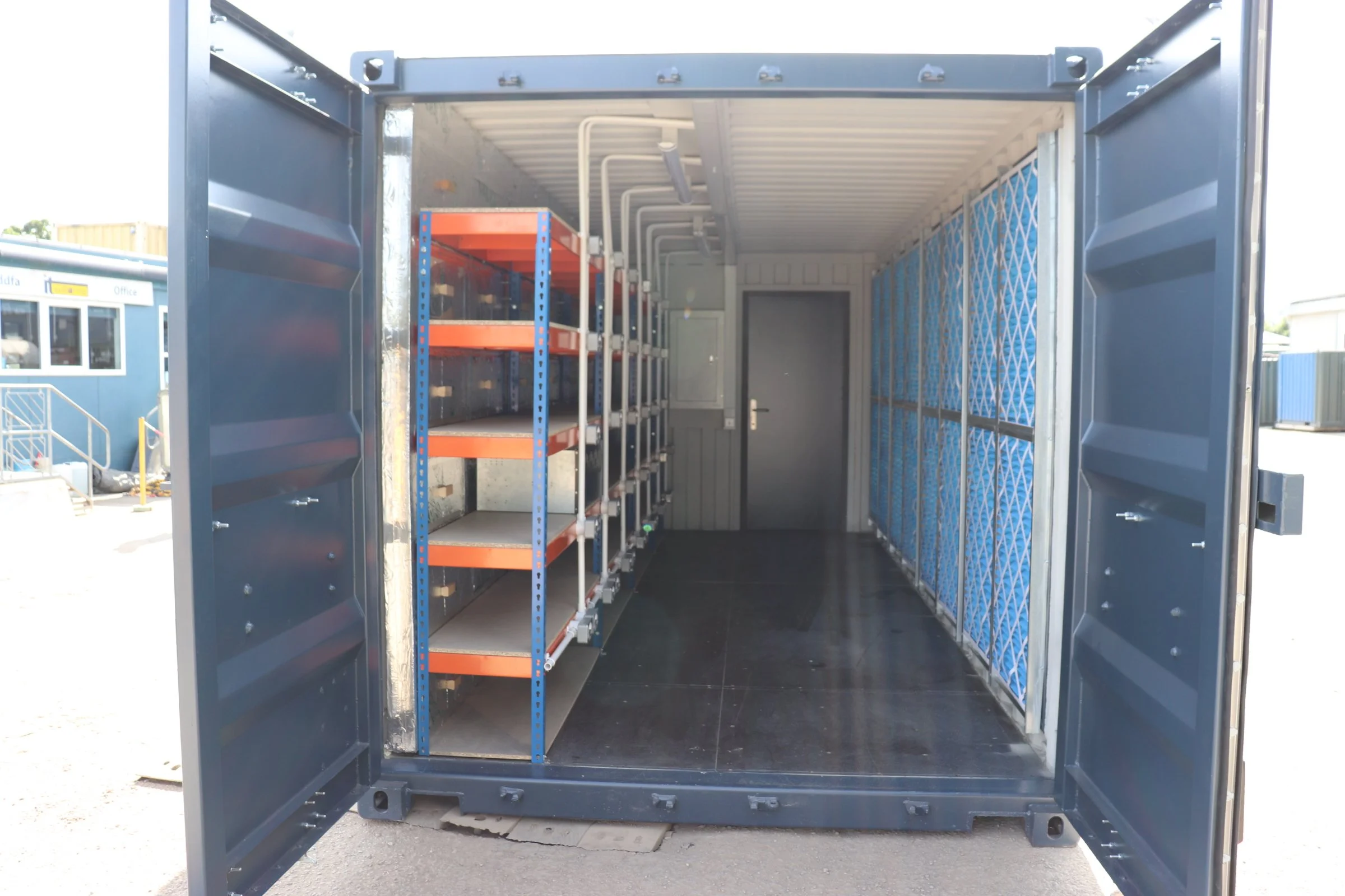 20'X8' BESPOKE CRYPTO CONTAINER CONVERSION FOR MINING BITCOIN AND ...