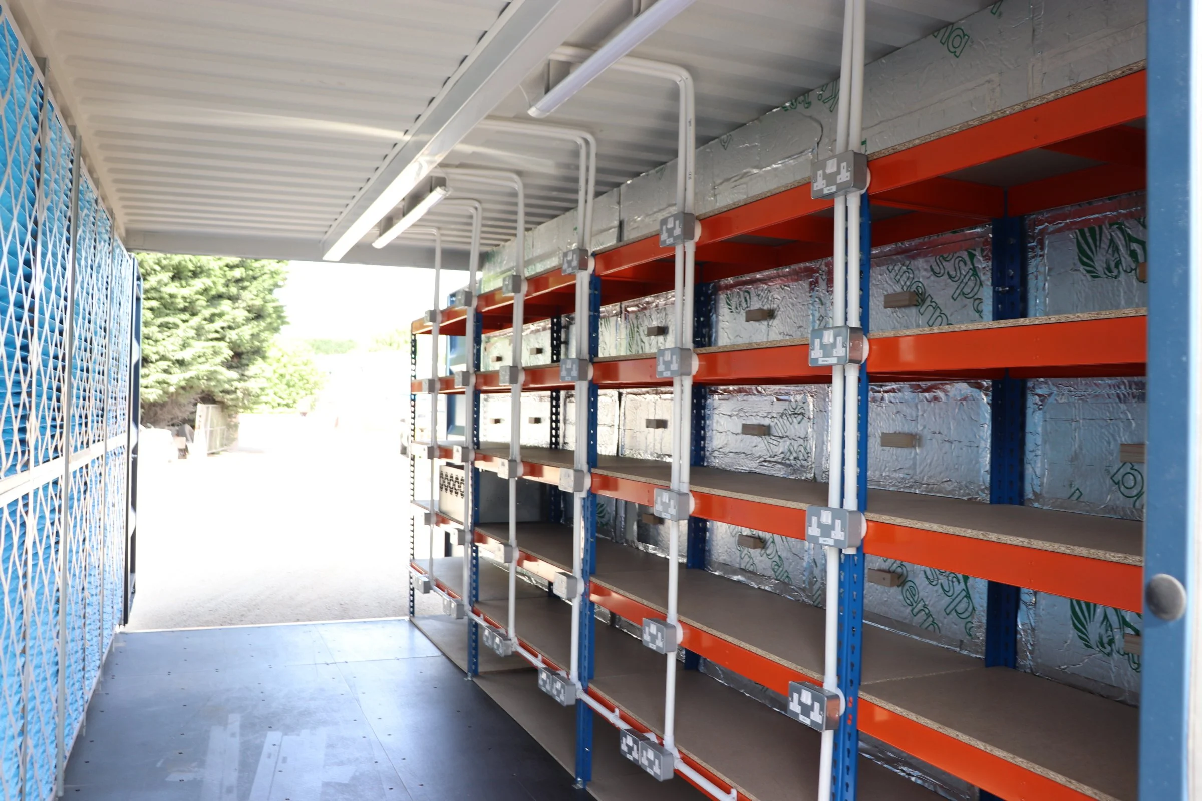 20'X8' BESPOKE CRYPTO CONTAINER CONVERSION FOR MINING BITCOIN AND ...