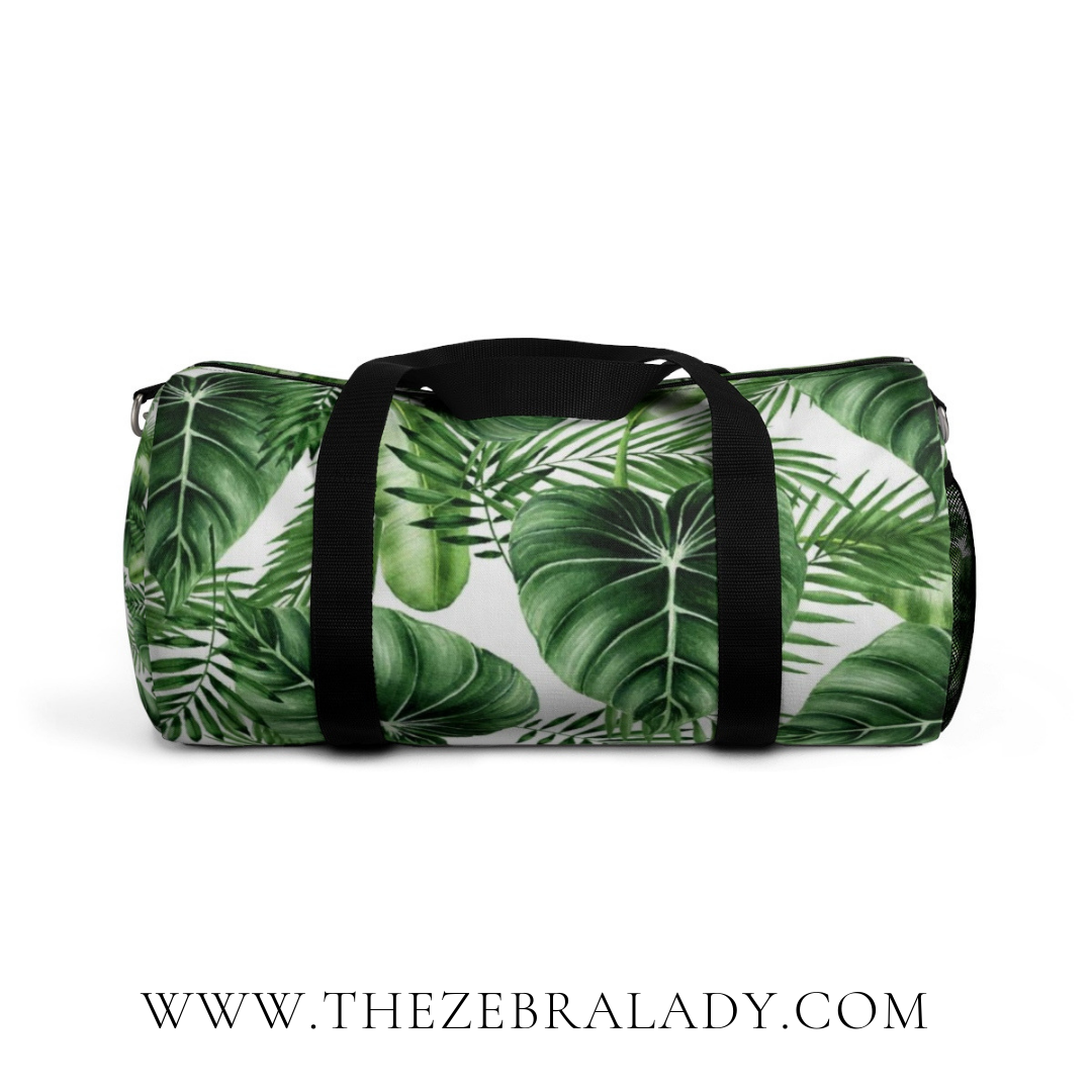 Duffle Defful Bags — THE ZEBRA LADY