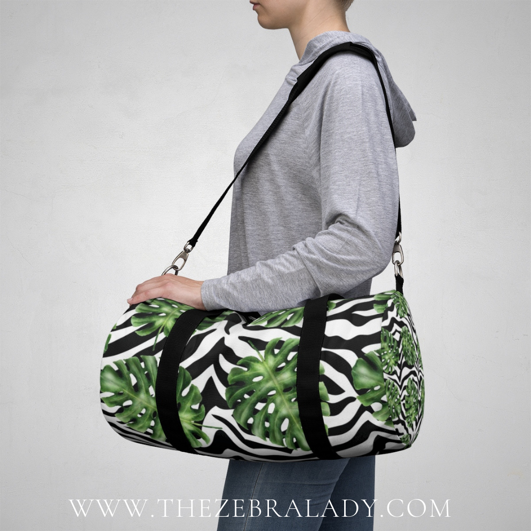 Duffle Defful Bags — THE ZEBRA LADY