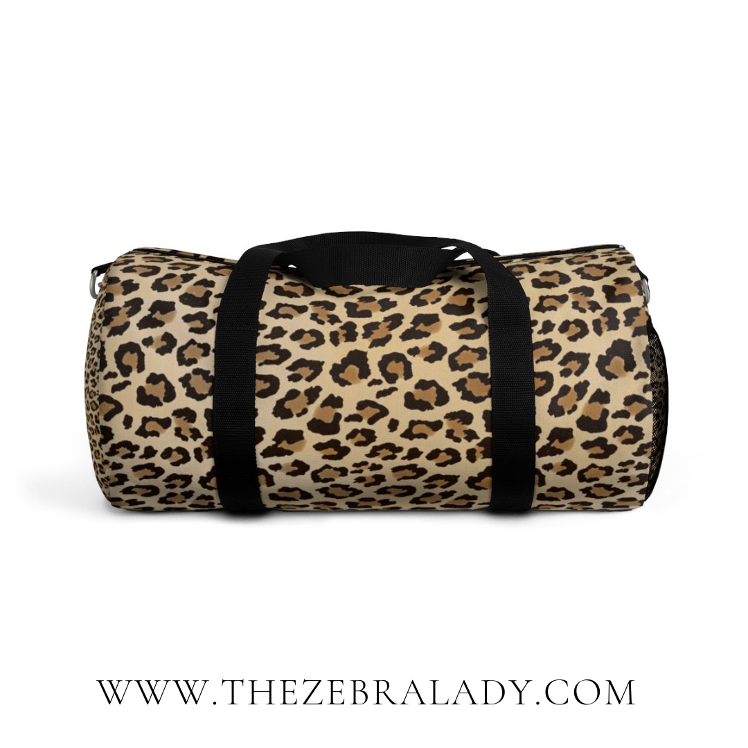 Duffle Defful Bags — THE ZEBRA LADY