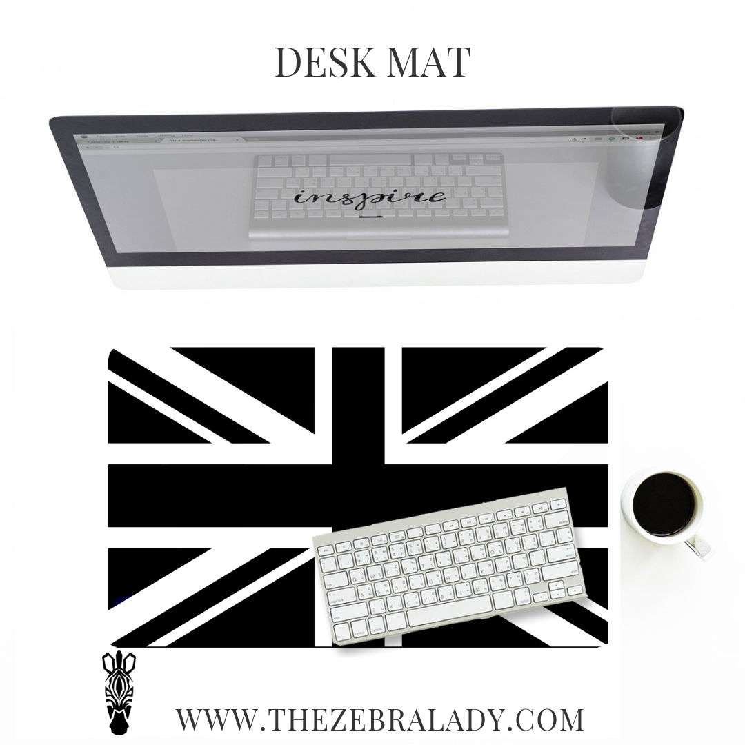 Desk Mats — THE ZEBRA LADY