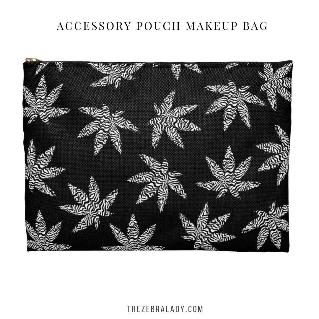 Makeup Bags & Accessory Pouches — THE ZEBRA LADY