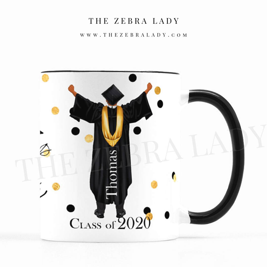 Breakfast at Tiffany's Grad Girl Class 2020 11oz Mug — THE ZEBRA LADY