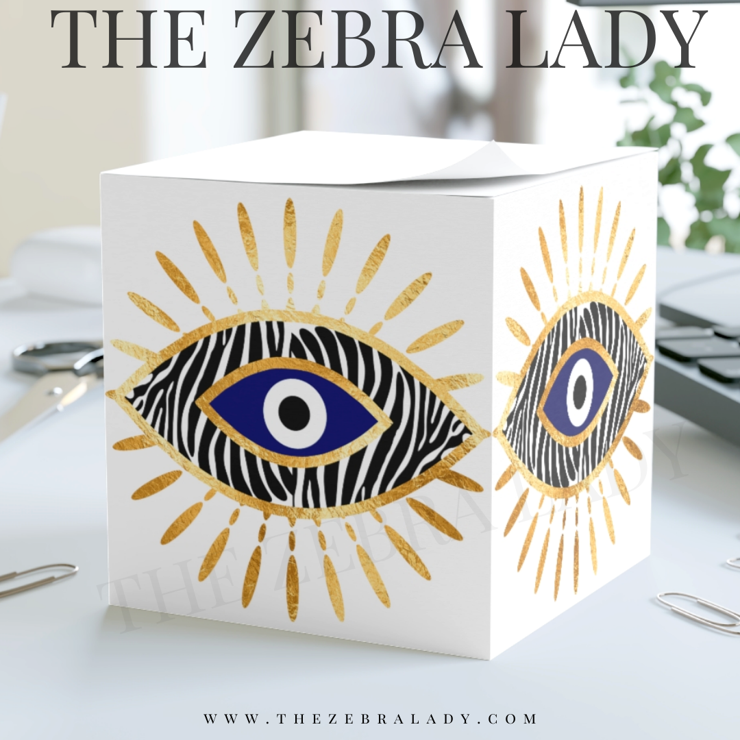 Note Cubes — THE ZEBRA LADY