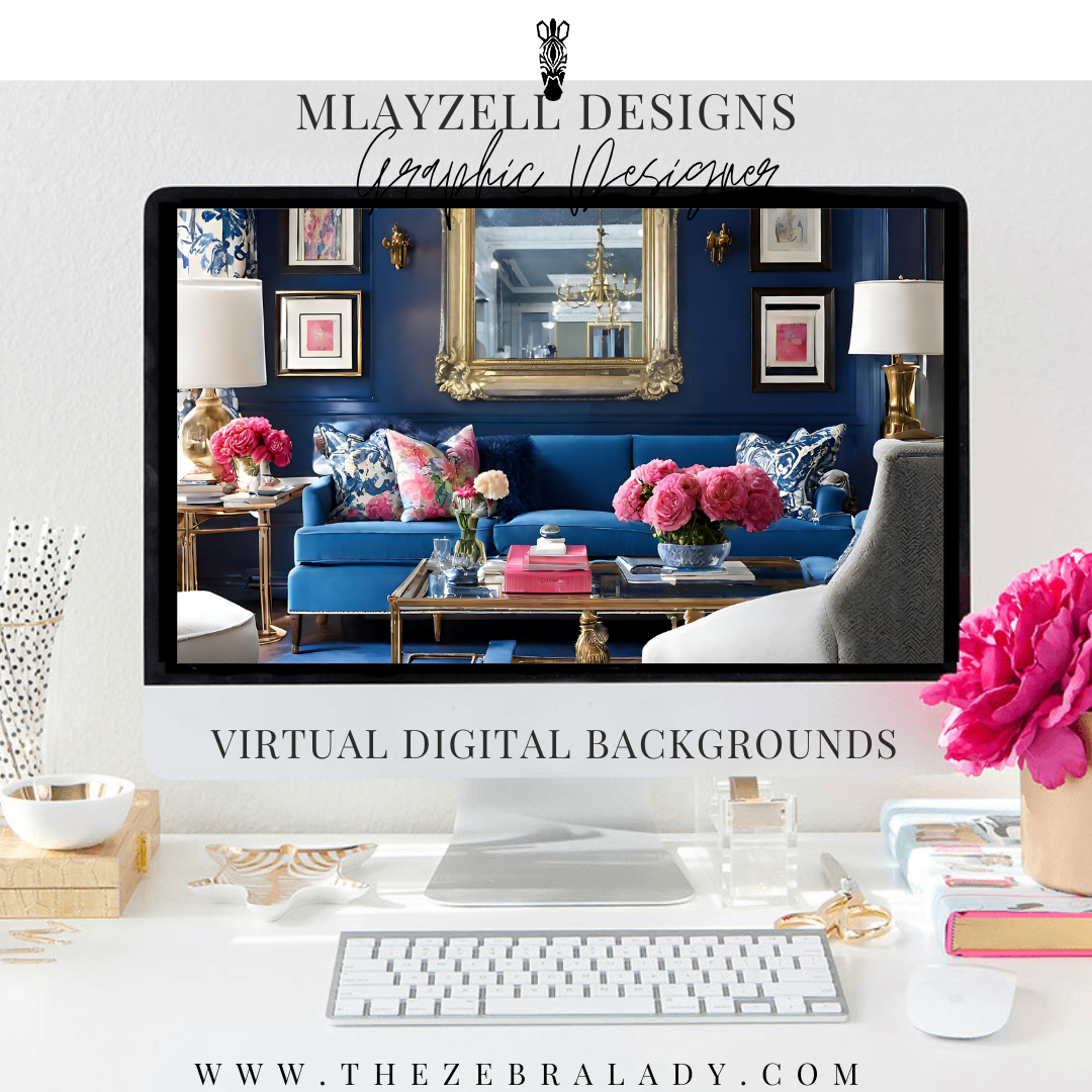 Virtual Digital Backgrounds — THE ZEBRA LADY