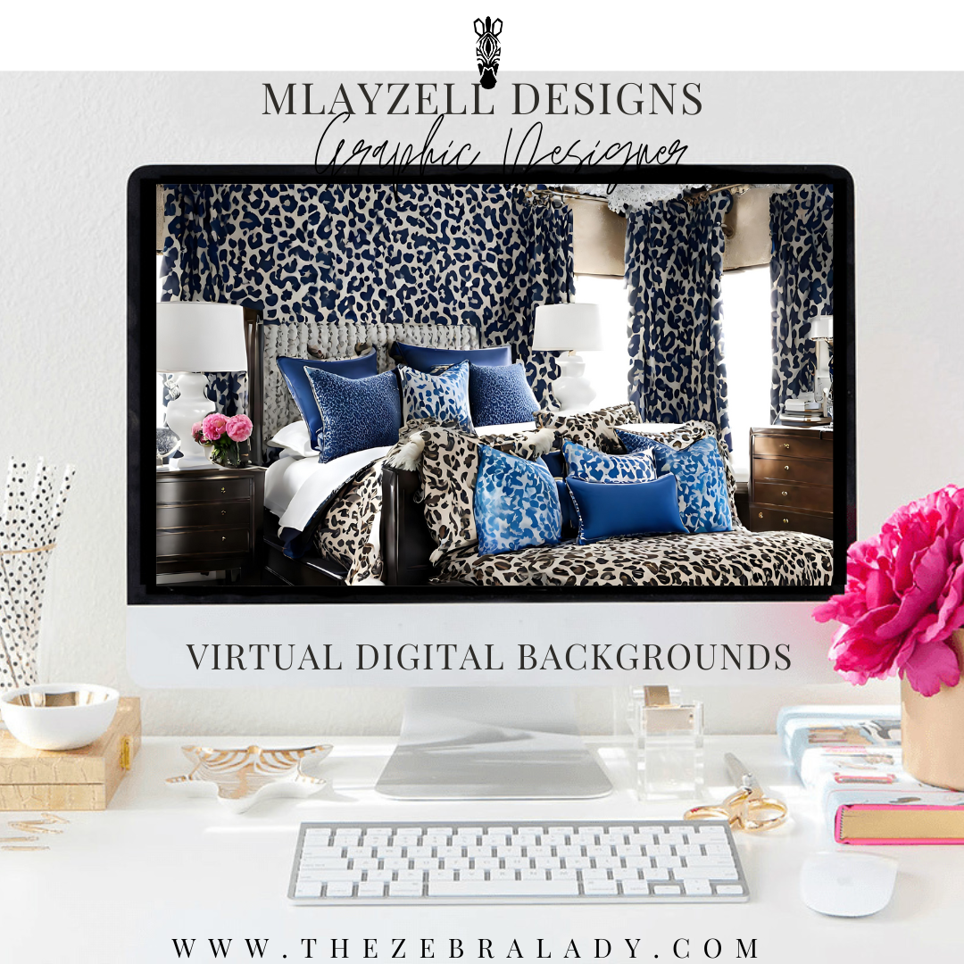 Virtual Digital Backgrounds — THE ZEBRA LADY