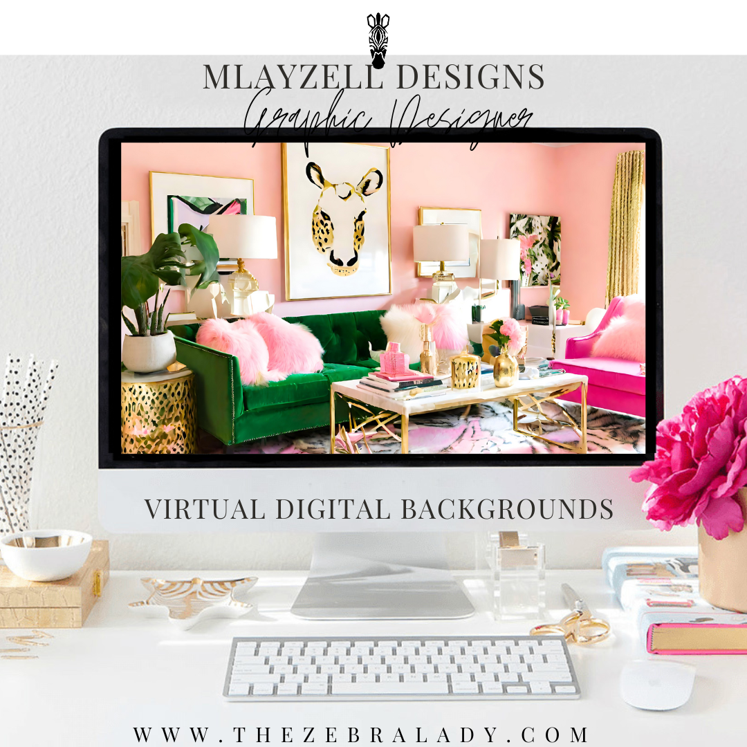 Virtual Digital Backgrounds — THE ZEBRA LADY