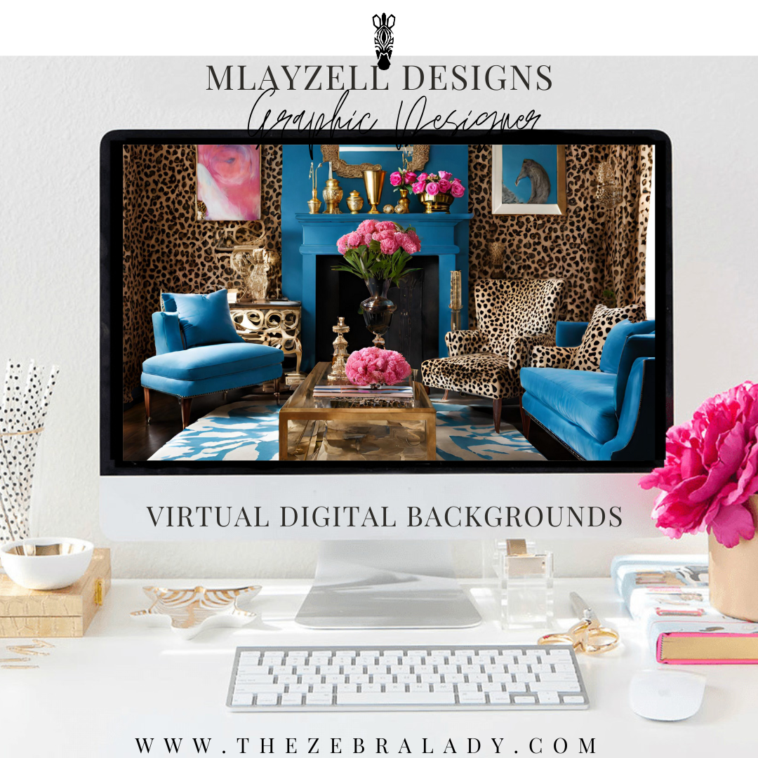 Virtual Digital Backgrounds — THE ZEBRA LADY