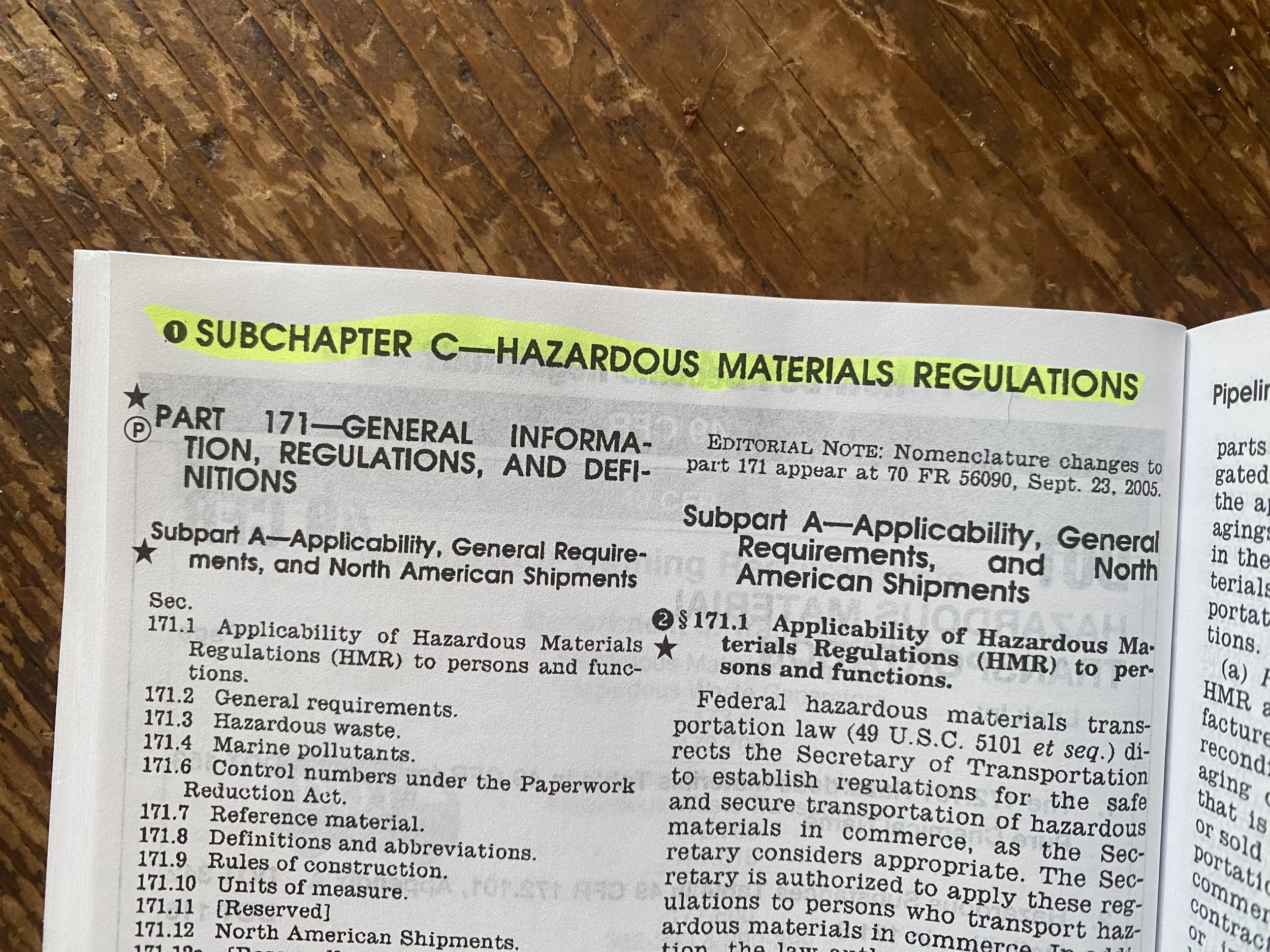 Hazardous Materials Publishing Co. and Transportation Skills Programs